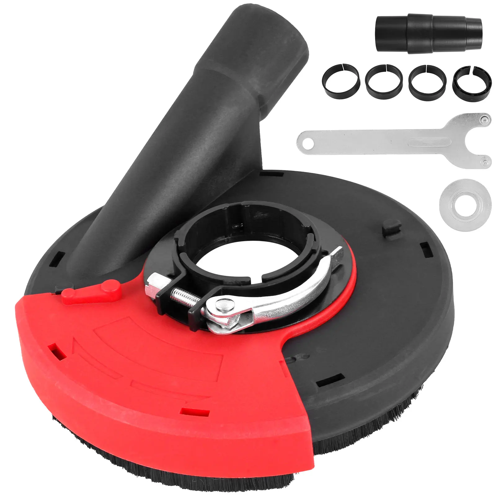 Angle-Grinder-Dust-Shroud-For-Concrete-Stone-Dust-Collection-Universal ...