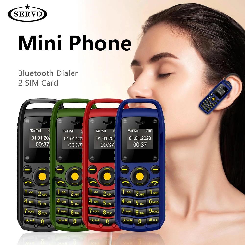 SERVO-B25-Button-Mini-Mobile-Phone-2-SIM-Standby-Bluetooth-Dialing ...