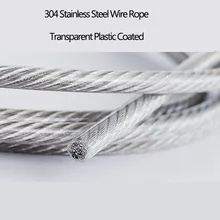 Stainless Steel Wire Plastic Coated | 304 Stainless Steel Wire Rope ...