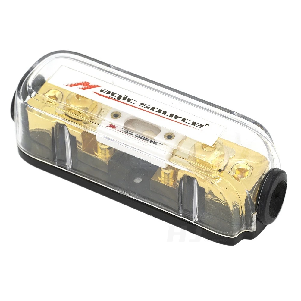 1pcs Car 12v Circuit Breaker Zinc Alloy Fuse Base Bracket Car Audio Sub ...