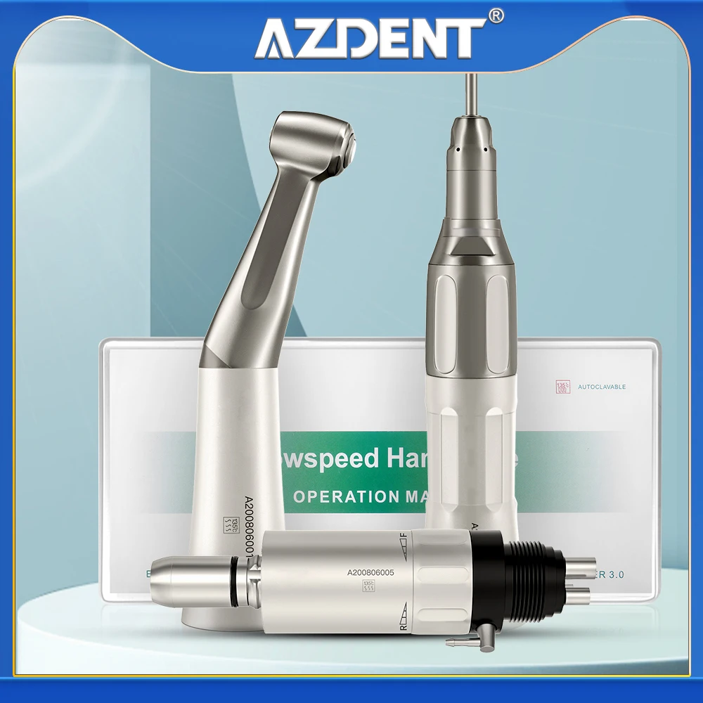 Dental-Low-Speed-Handpiece-Kit-Contra-Angle-Straight-Handpiece-2-4 ...