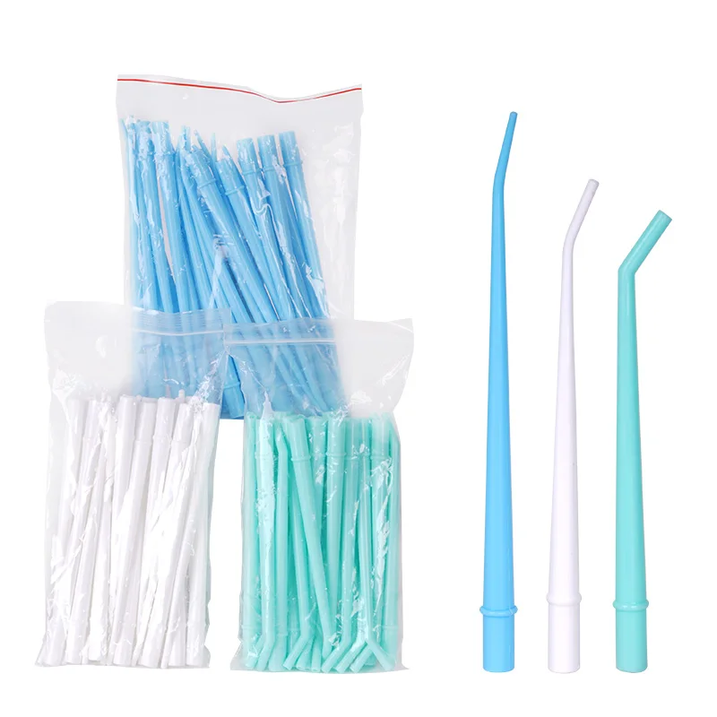 100-Pcs-Dentistry-Suction-Tube-Disposable-Plastic-Saliva-Ejector-Tip ...