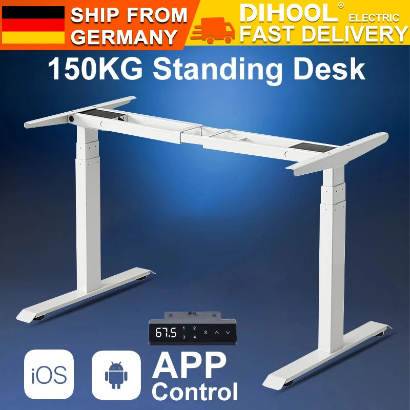 Adjustable Standing Desk Electric Lifting Table Height Adjustable ...
