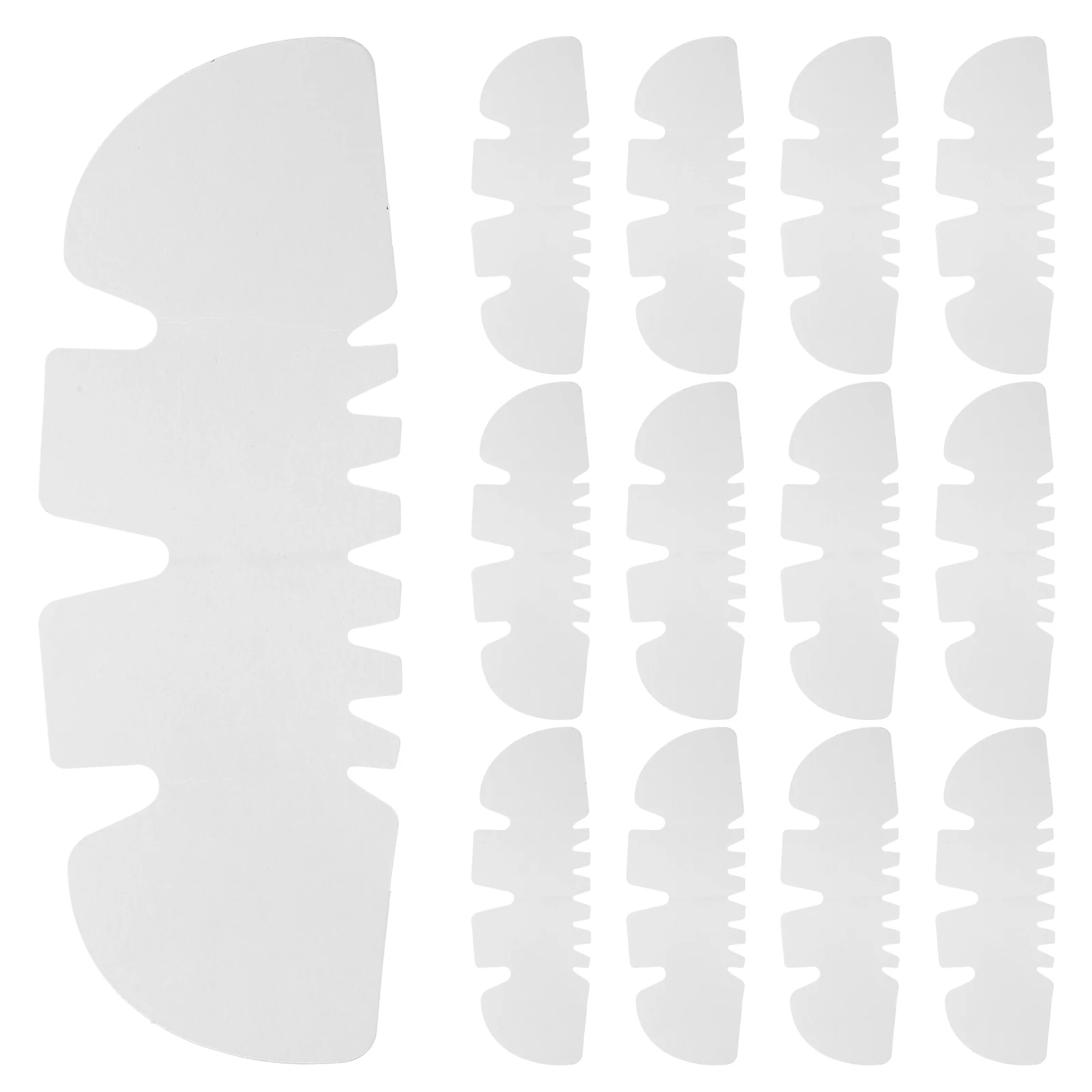 100pcs Baseball Cap Insert Support: Double-Sided White Cardboard ...