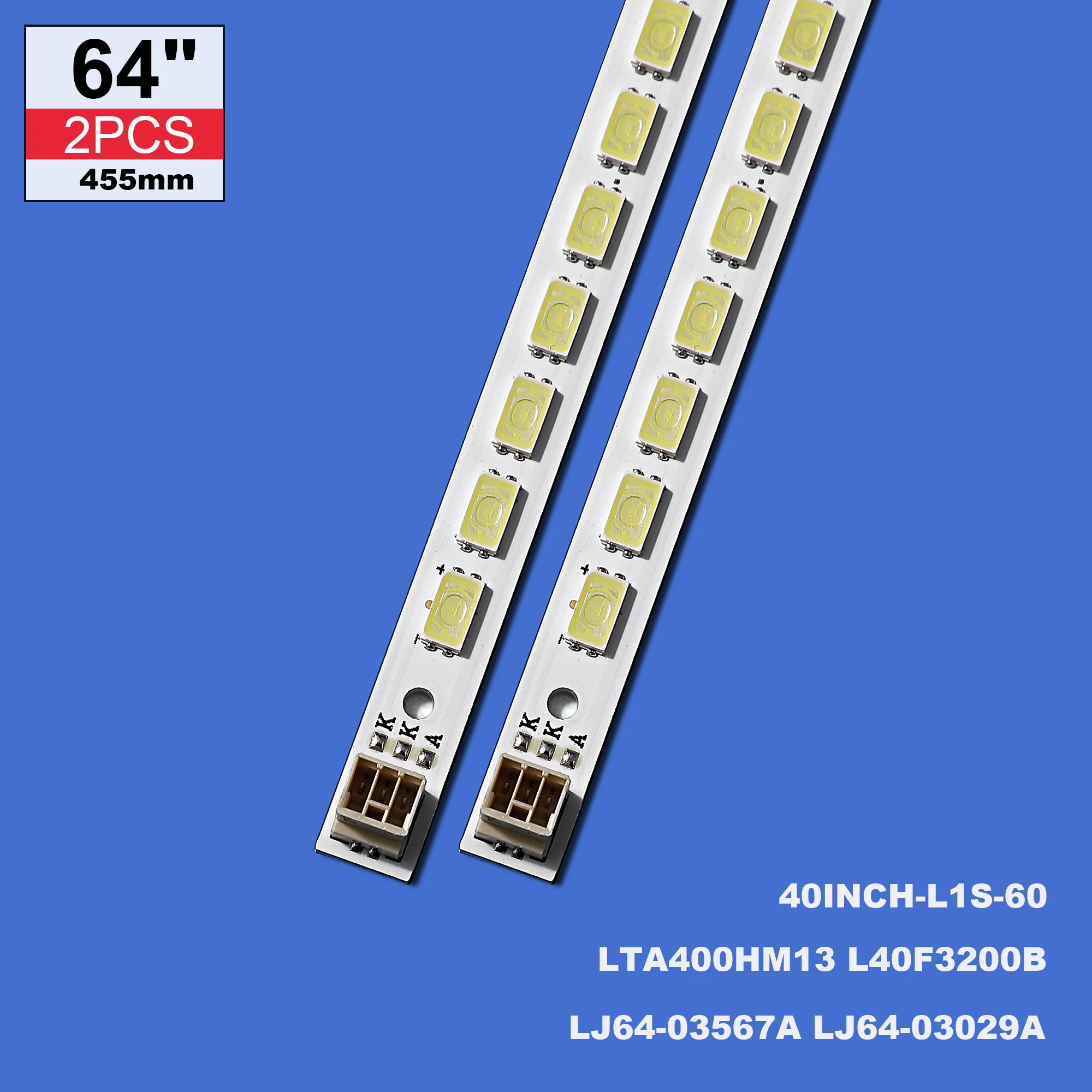 LED Backlight strip 60Lamp for SLED 2011SGS40 5630 60 H1 REV1.0 LJ64 ...