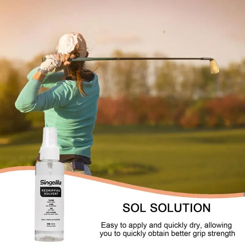 Sol-Liquid-Golf-Club-Regripping-Solvent-120ML-Golf-Club-Grip-Glue ...