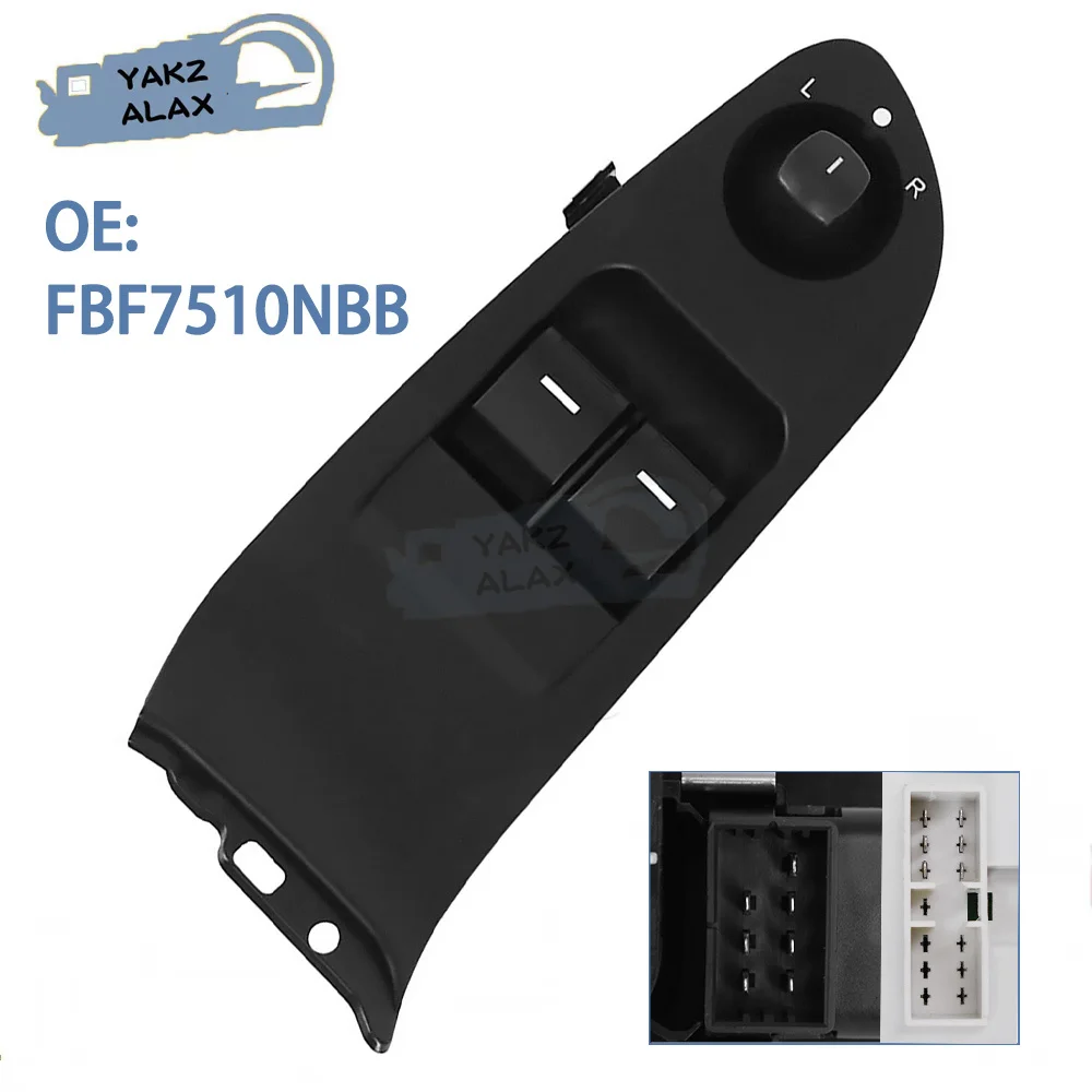 FBF7510NBB RHD Right Driver Side Electric Master Power Window Control ...