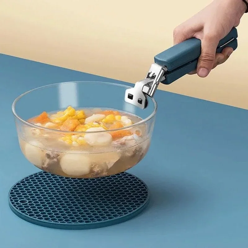 Plate-Pot-Gripper-Kitchen-Utensil-Holder-Stainless-Steel-Foldable-Hot ...