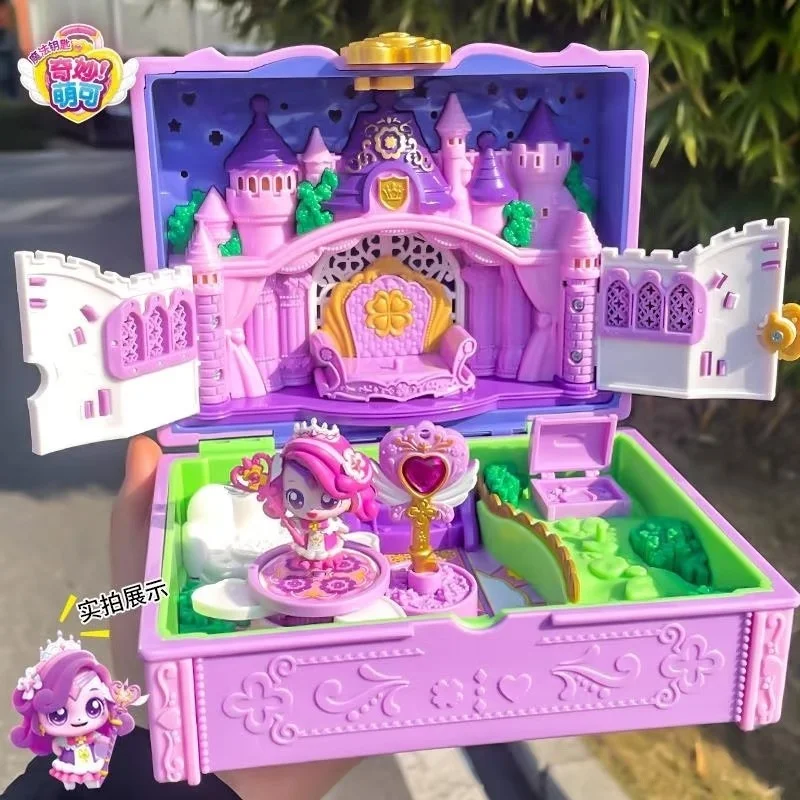 New Catch Teenieping Kawaii Anime Figures Luxury Magic Key Treasure Box ...