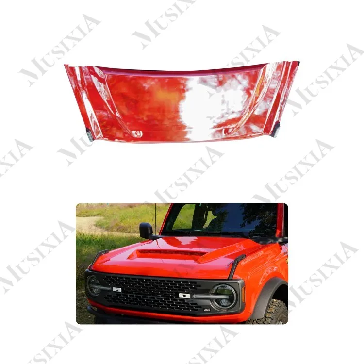 MusixiA 4x4 Off-road Engine Hoods Scoop Car Hood With Hydraulic Rod For ...