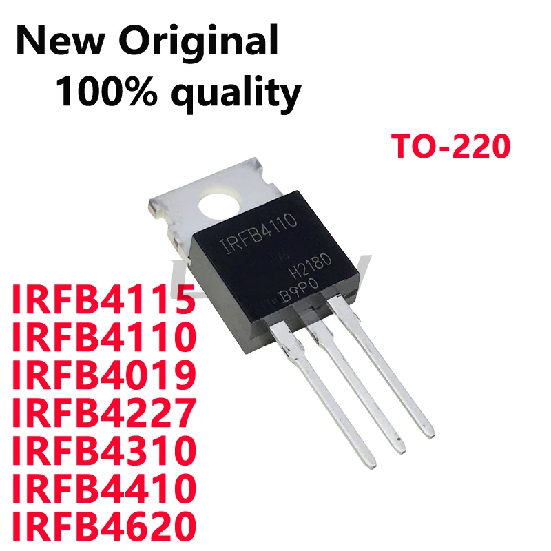 10/peças novo original irfb4115 irfb4110 irfb4019 irfb4227 irfb4310 ...