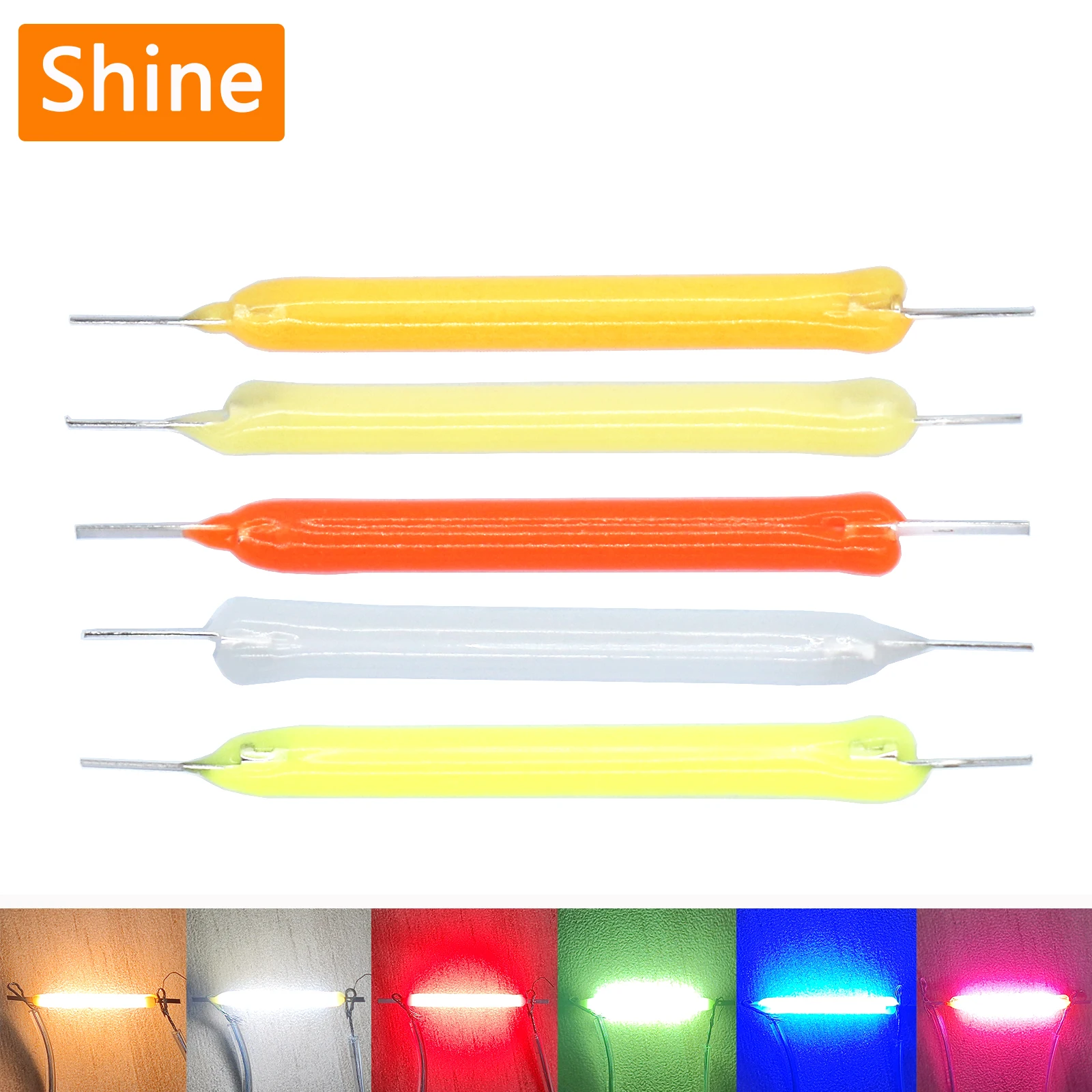 20pcs-DC-3V-29mm-COB-LED-Filament-2200K-White-Blue-Red-Green-Pink ...