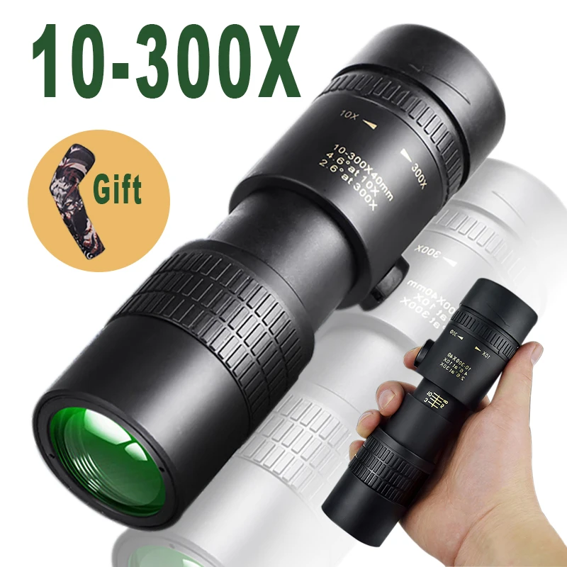 10-300X-Long-Range-Professional-Telescope-HD-Portable-Powerful ...