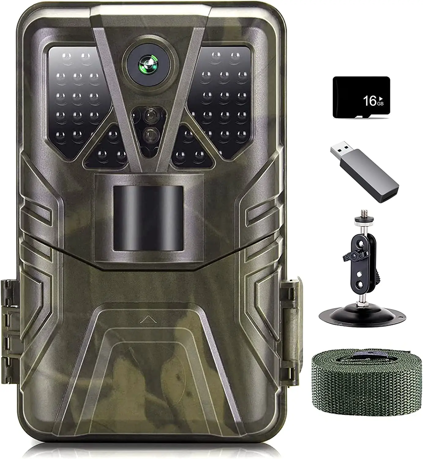 Wildlife Camera 36MP HD Trail Game Camera with Night VisionIP66 ...