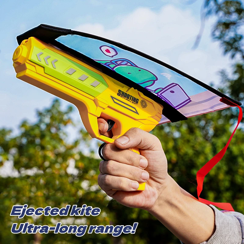 Catapult-Kite-Launch-Aircraft-Gun-Outdoor-Toys-Kite-Launcher-Long ...