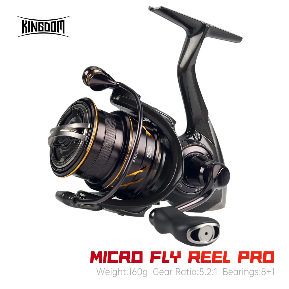 Kingdom-Micro-Fly-Reel-Pro-Spinning-Fishing-Reel-160g-Utra-light-8-1 ...