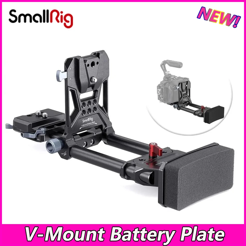 SmallRig-Advanced-Compact-V-Mount-Battery-Mounting-System-Buckle-Plate ...