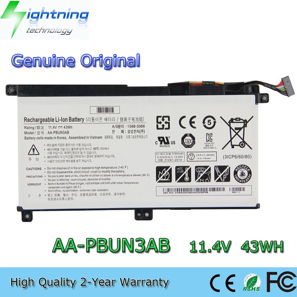 New-Genuine-Original-AA-PBUN3AB-11-4V-43Wh-Laptop-Battery-for-Samsung ...