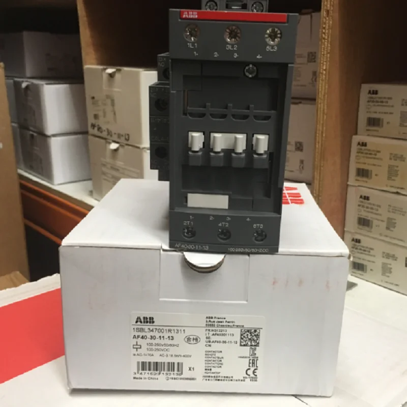 ABB-3-ploe-contactors-AF-series-AC-DC-operated-1NC-1NO-40A-18-5kw-AF40 ...