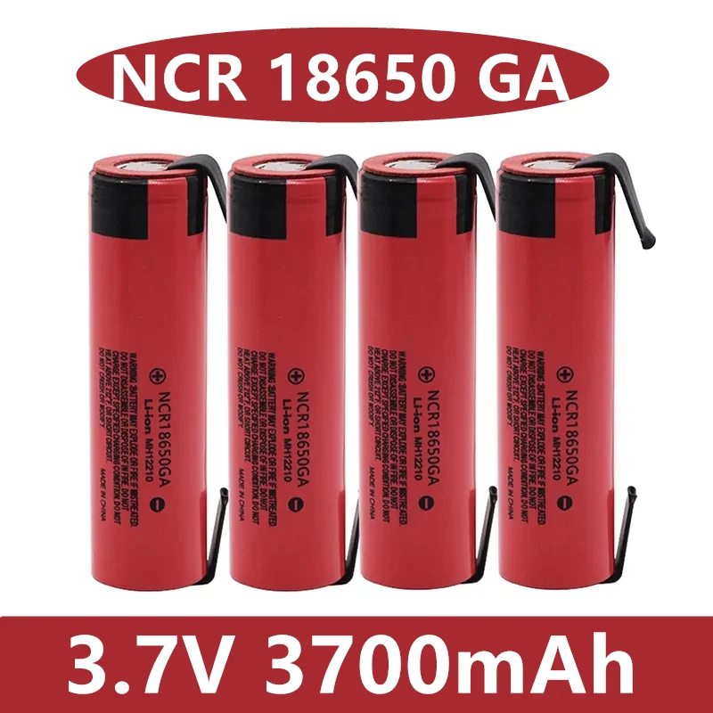 18650 Battery NCR18650GA 3.7V 3500mAh 18650 Lithium Rechargeable Battery For electronic ...