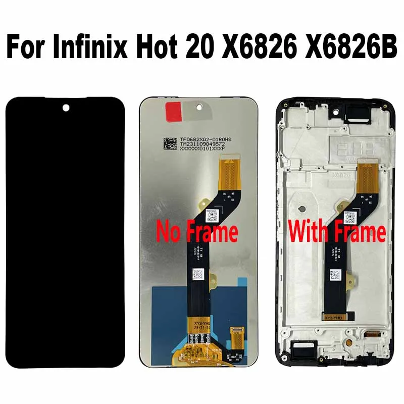 For-Infinix-Hot-20-X6826-X6826B-X6826C-LCD-Display-Touch-Screen ...