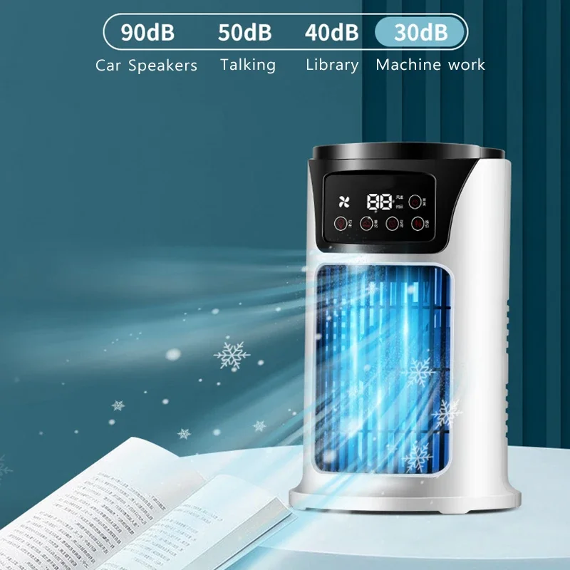 Portable-Air-Conditioner-Fan-Air-Cooler-Fan-Water-Cooling-Fan-Mini-Fan ...