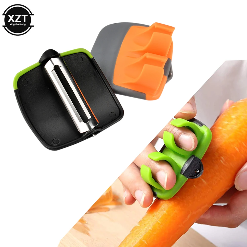 Multifunctional Kitchen Finger Held Palm Peeler Easy Hold Gadgets ...
