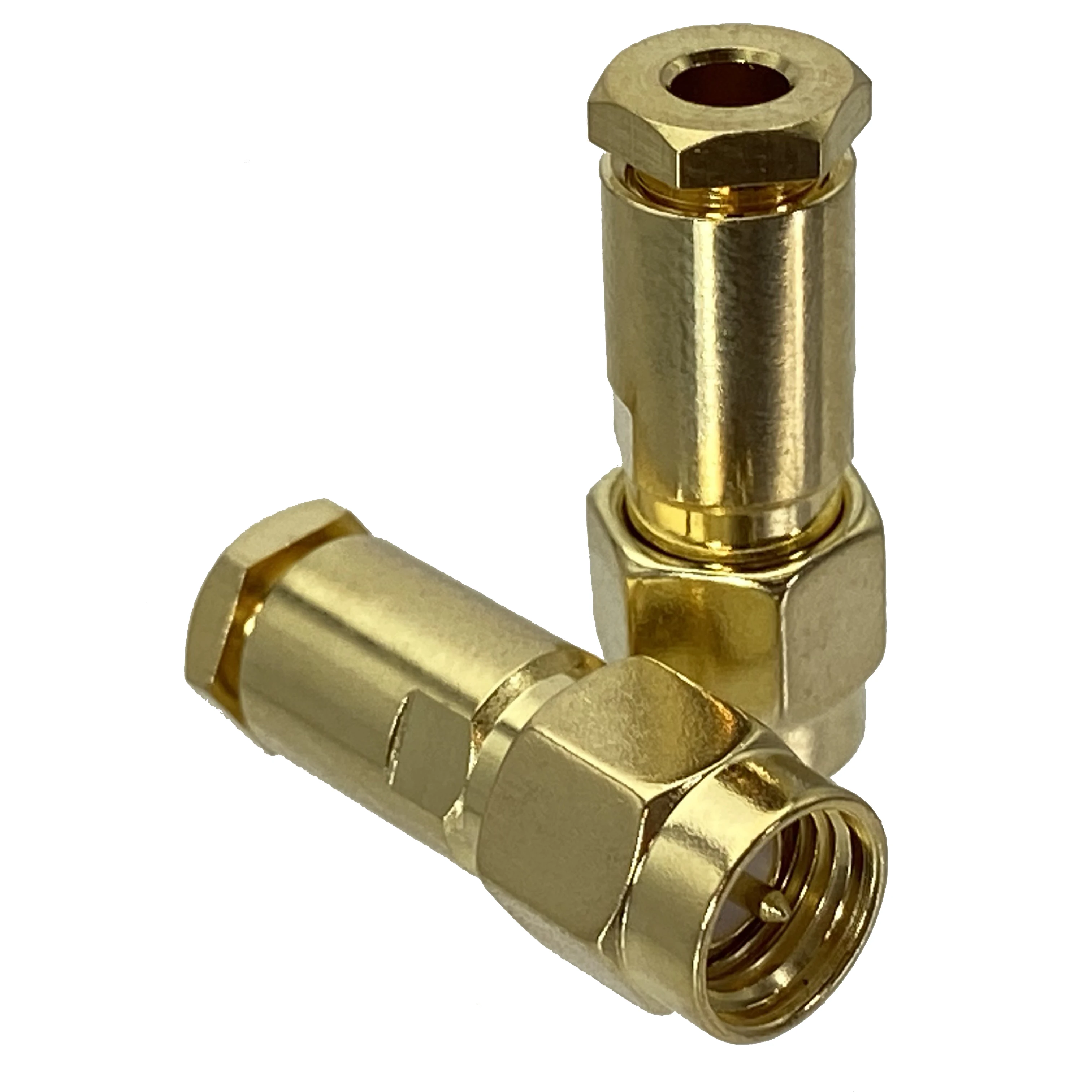 1Pcs-Connector-SMA-Male-Plug-Clamp-RG174-RG316-LMR100-Cable-Straight-RF ...