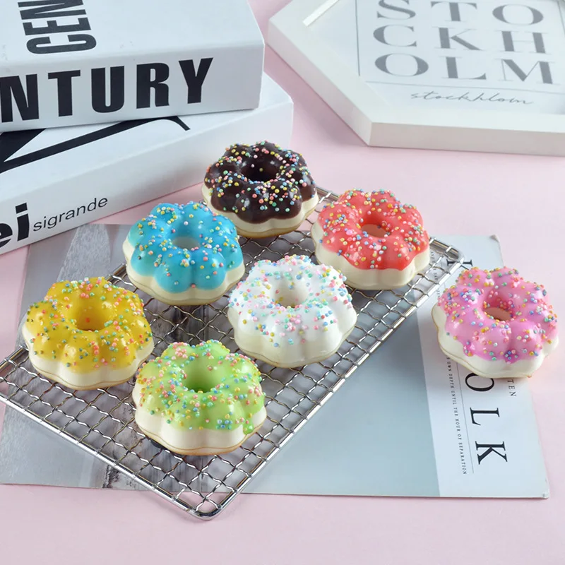 PU-Simulation-Donut-model-props-simulation-cream-cake-dessert-plum ...