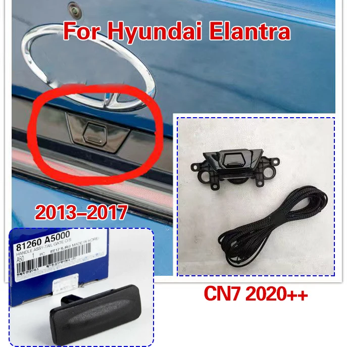 Genuine-OEM-For-Hyundai-Elantra-CN7-GT-I30-Ceed-Tail-Gate-Handle-2013 ...