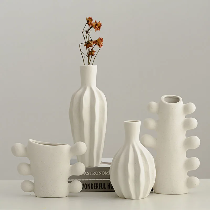 Modern White Vase