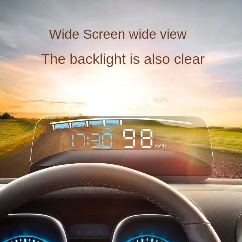 New-Large-Screen-HD-Non-ghosting-HUD-Head-Up-Display-Car-Head-Up ...