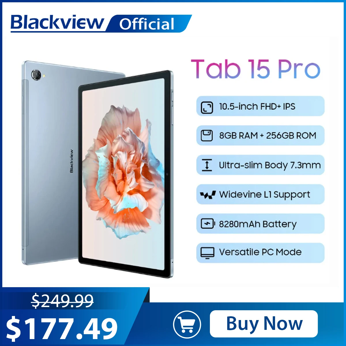 Blackview-Tableta-Tab-15-Pro-de-10-5-pulgadas-Tablet-PC-con-pantalla ...