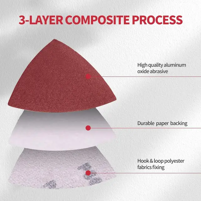 131 Pcs Oscillating Tool Sanding Pad Kit with Multitool Sandpaper for ...