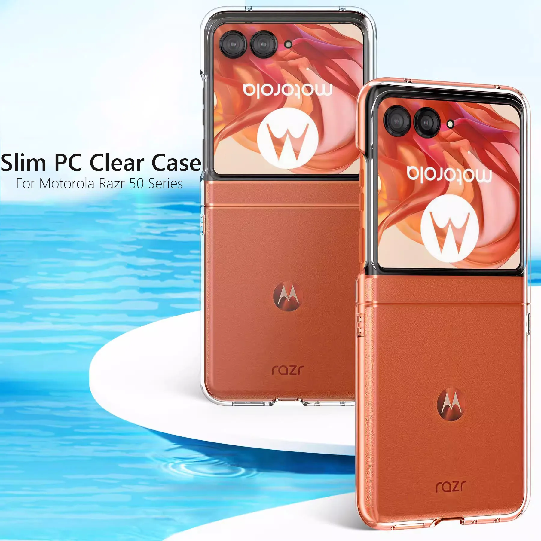 High-Clear-Slim-Hard-PC-Phone-Case-For-Motorora-Razr-50-Ultra-Razr50 ...