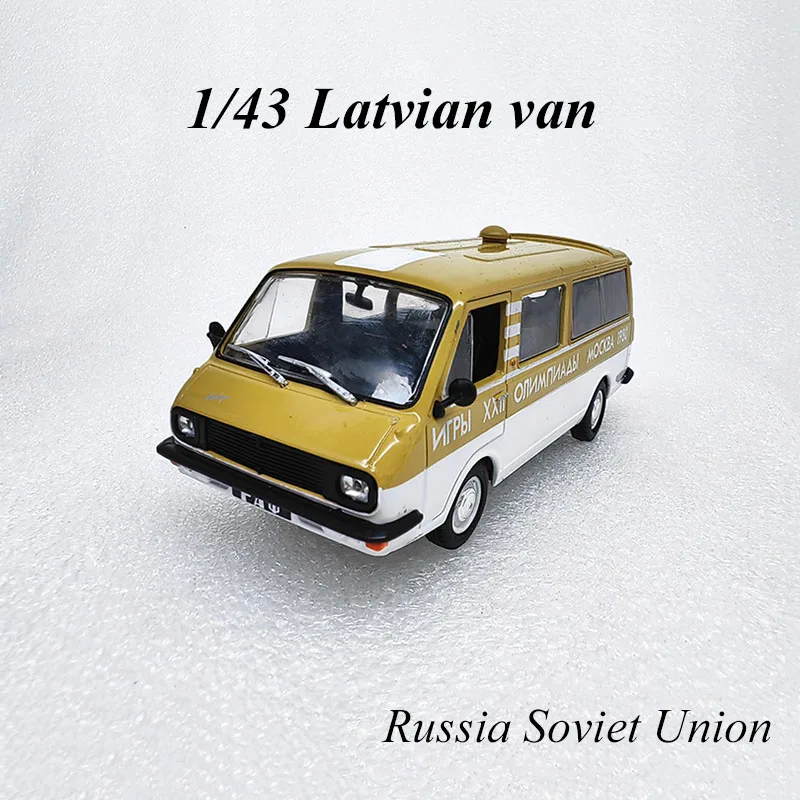 1-43-Latvian-Van-RAF-2203-Diecast-Alloy-Model-Car-Commemorative-Edition ...