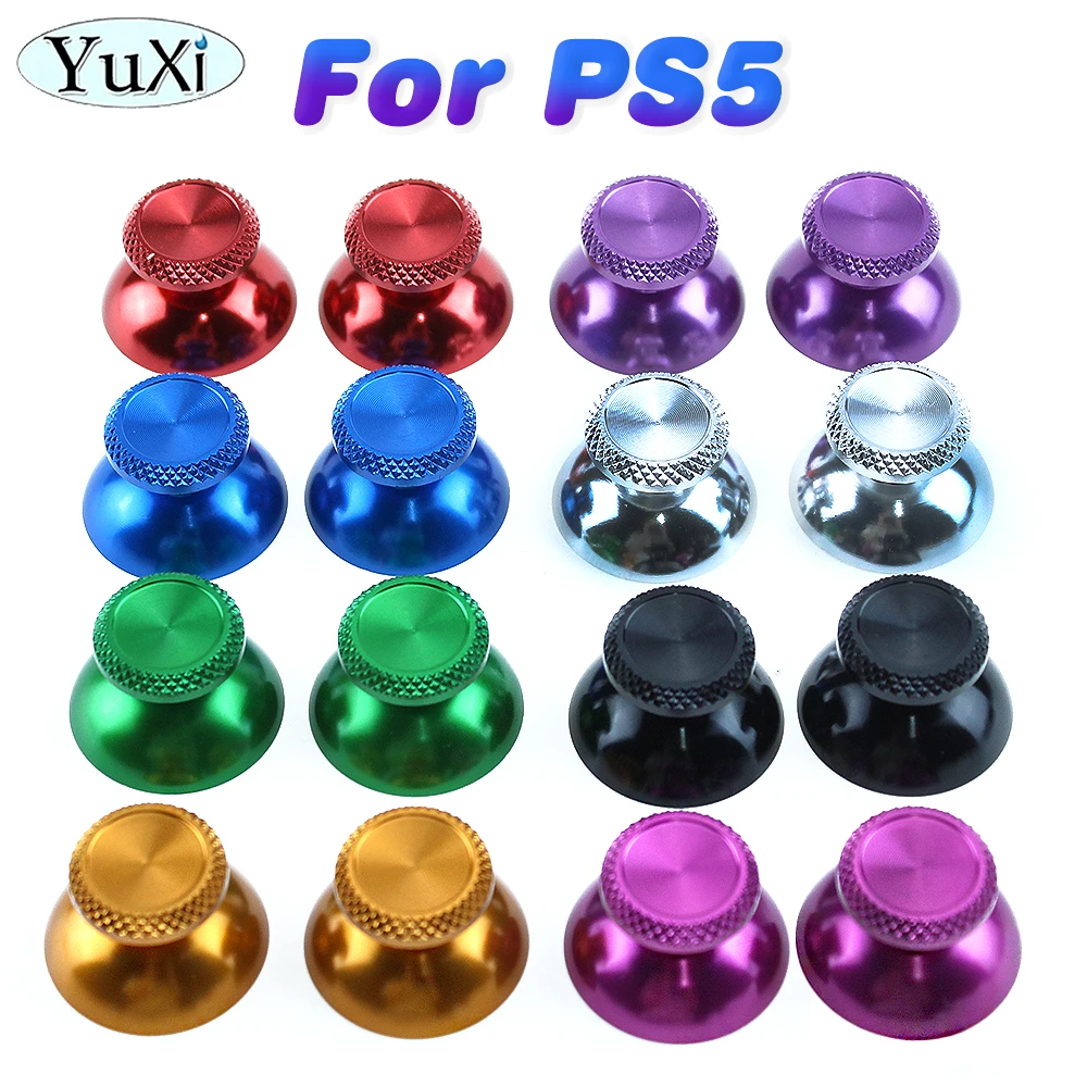 2Pcs Aluminum Thumbsticks Analog Stick For PS5 Controller Metal ...