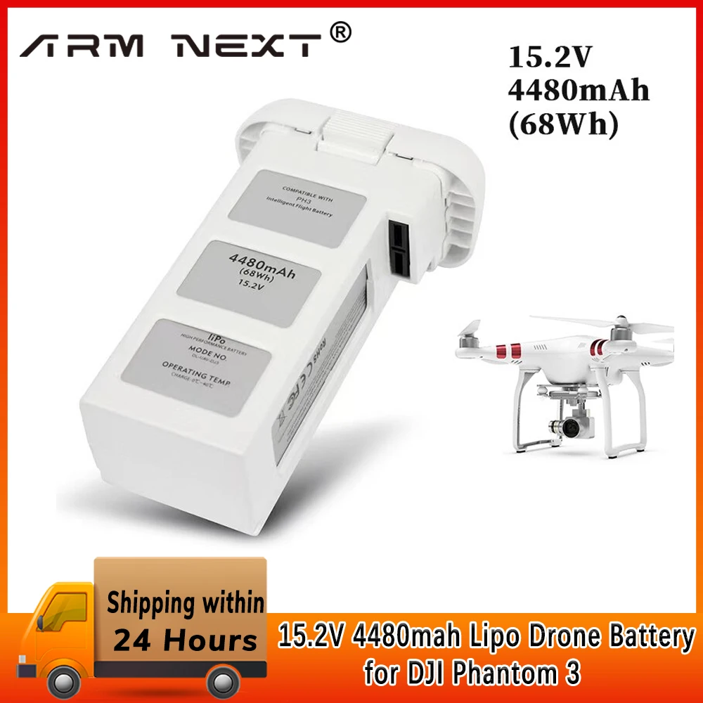 15-2V-4480mAh-Drone-Battery-for-DJI-Phantom-3-SE-Intelligent-Flight-Li ...