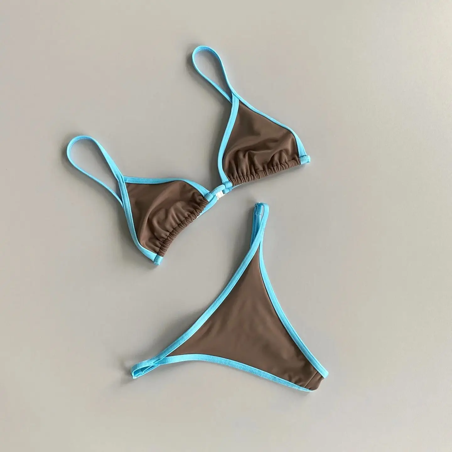 Micro Bikinis Sexy Women Swimsuits Swimwear Bikini Set Chain Bathing ...