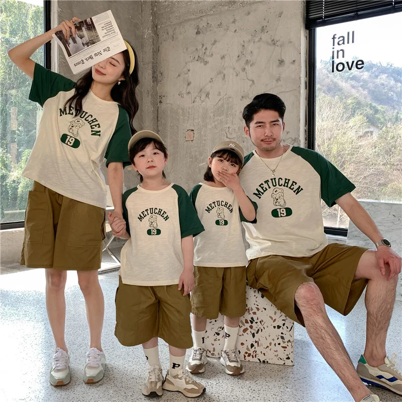 Camiseta Familiar Para Parejas, Ropa De Moda Para Hombres Y