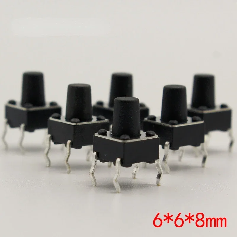 50pcs-lot-6x6x8MM-4PIN-G93-Tactile-Tact-Push-Button-Micro-Switch-Direct ...