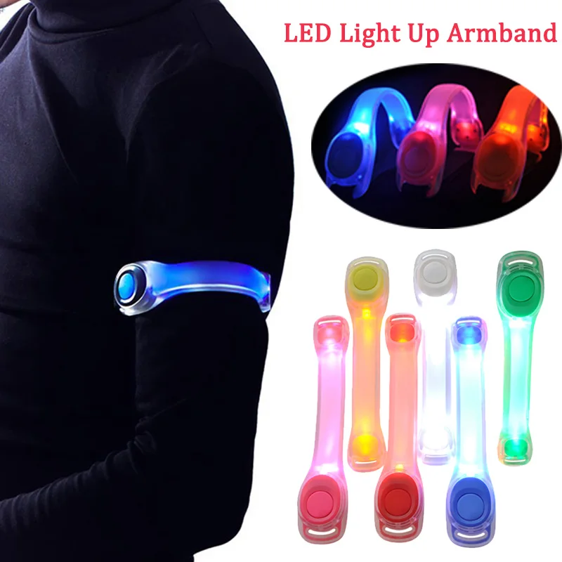Cycling-LED-Light-Up-Armband-Night-Running-Safety-Walking-Roller-Skates ...