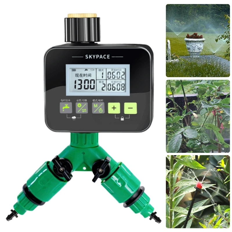 Garden-Automatic-Water-Timer-Irrigation-System-Controller-Large-LCD ...