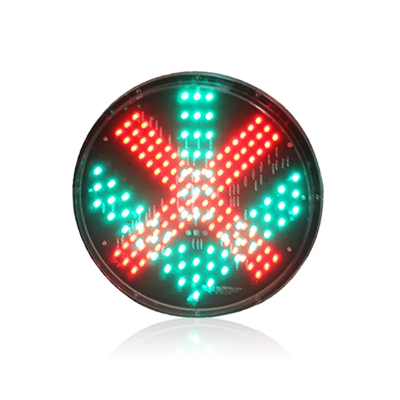 Wdm Dc 12v 300mm Red Cross Green Arrow Led Traffic Signal Light Module ...
