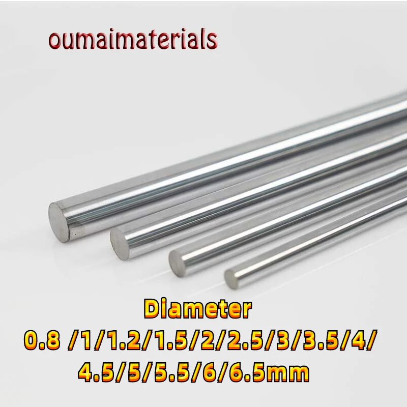 304-Stainless-Steel-Light-Round-Solid-Round-Bar-Diameter-0-8-6-5-Mm ...