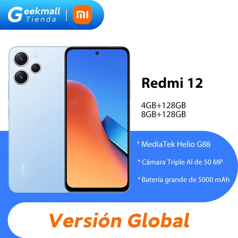 Global-Version-Xiaomi-Redmi-12-Smartphone-IP53-Large-5000mAh-Battery ...