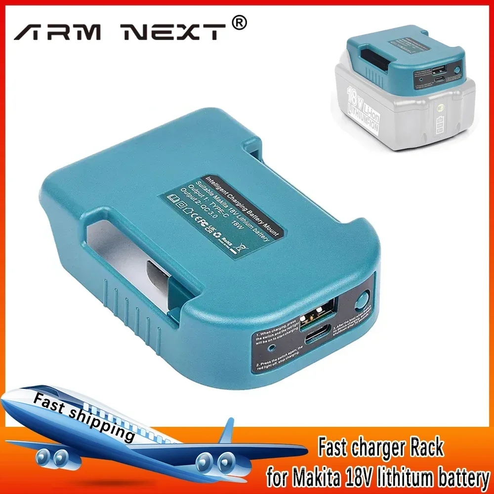 1pc-fast-charger-rack-for-Makita-18V-lithitum-battery-Portable-Adapter ...