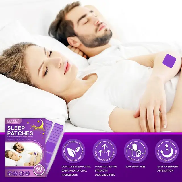 60pcs Insomnia Treatment Relieve Anxiety Decompression Headache ...