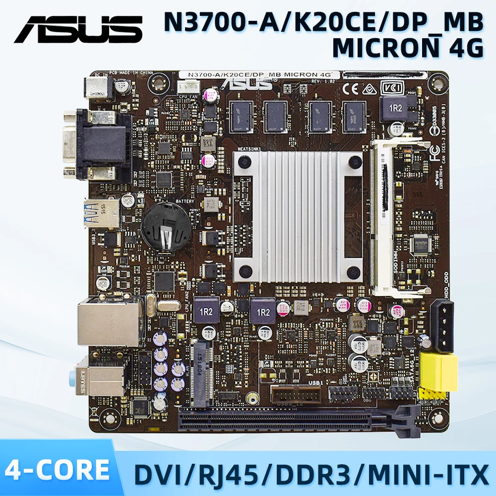 ASUS-N3700-A-K20CE-DP-MB-MICRON-4G-AMD-integrated-N3700-Quad-core-CPU ...