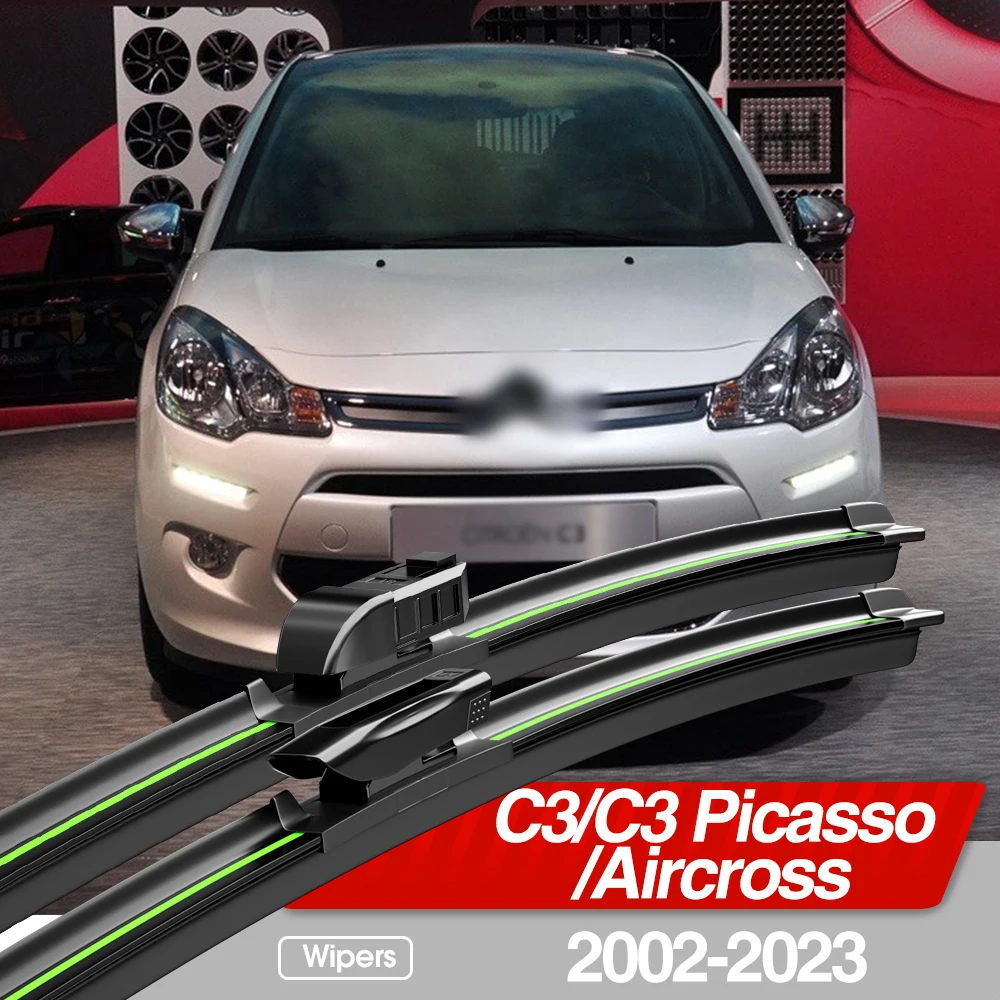 P-ra-brisas-dianteiro-para-Citroen-C3-C3-Picasso-Aircross-2002-2023-2x ...